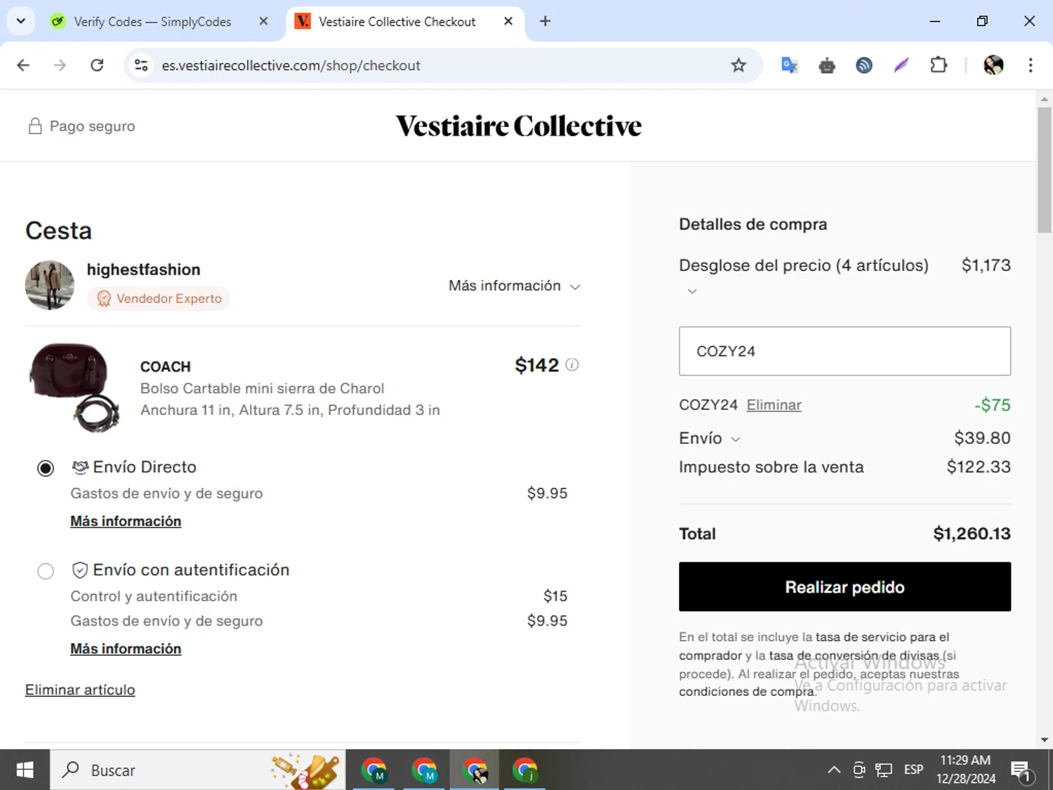 Vestiaire Collective Coupons - 10% Off | January 2025