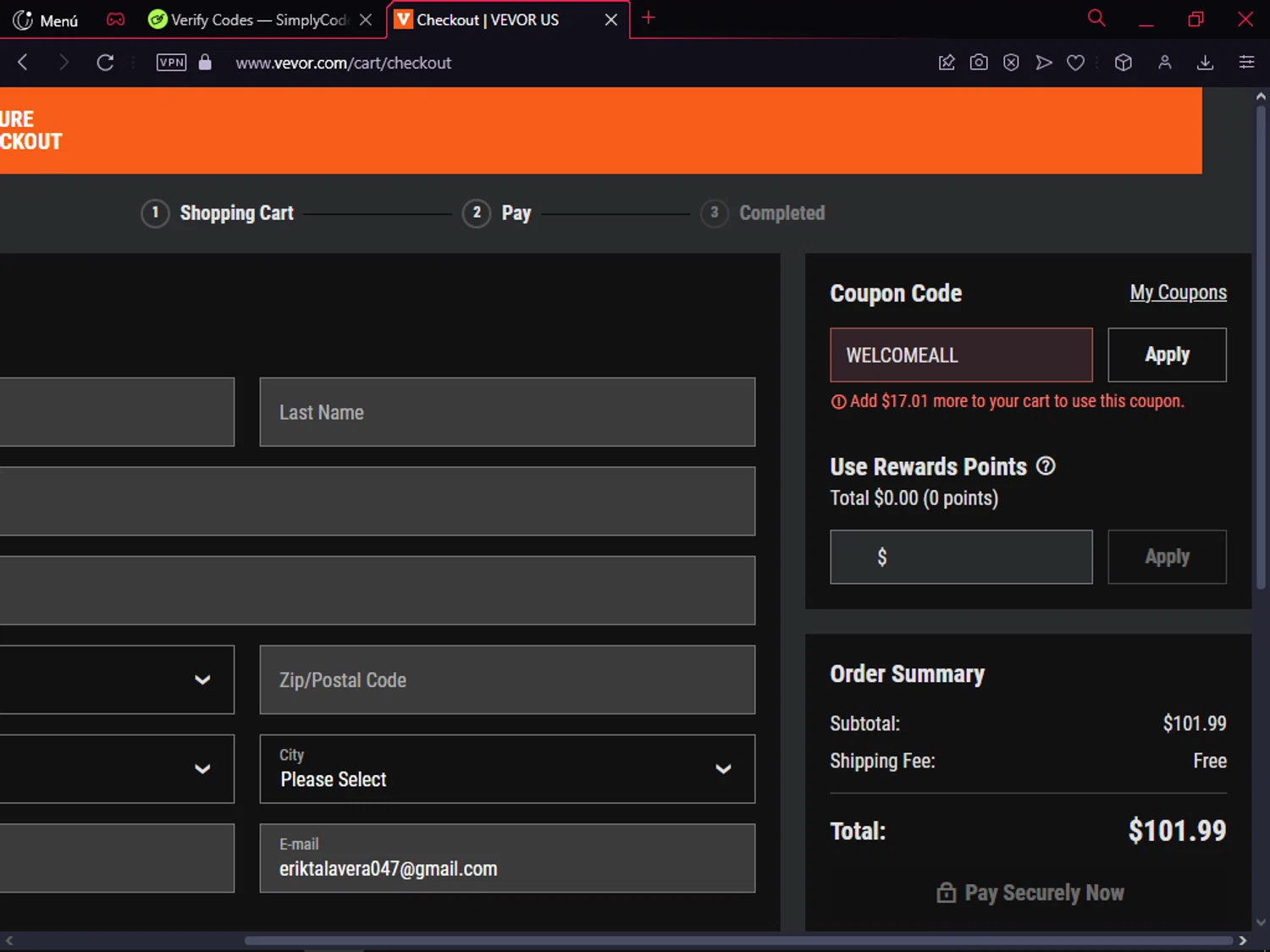 Vevor Coupon Codes - $5 Off | September 2024