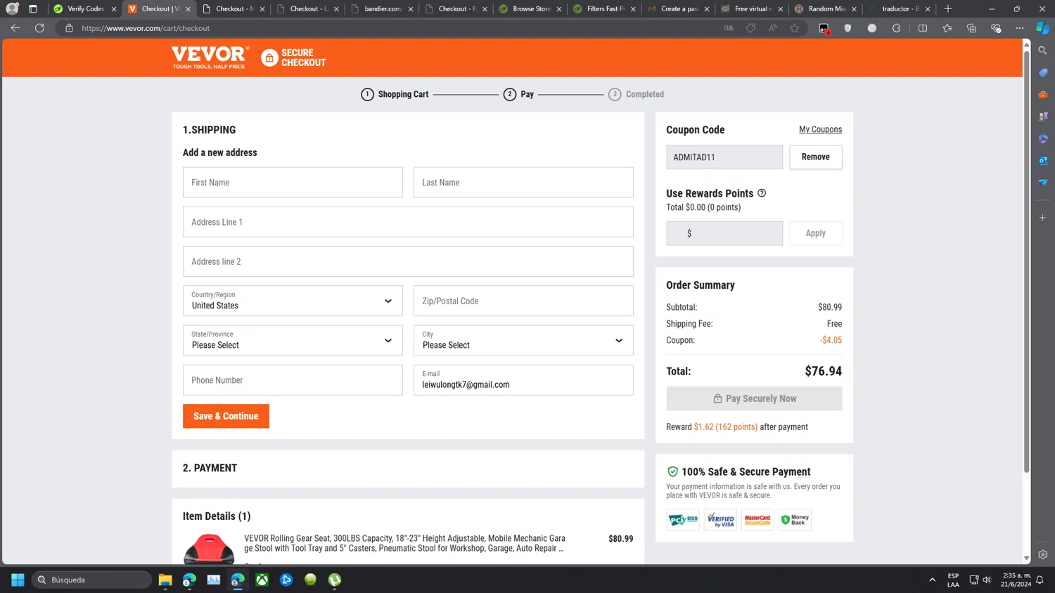 Vevor Promo Codes – 6% Off | June 2024