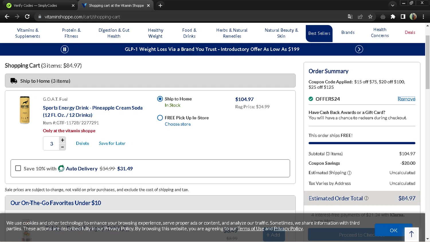 The Vitamin Shoppe Coupons - 20% Off Coupon Codes in August 2024 ...
