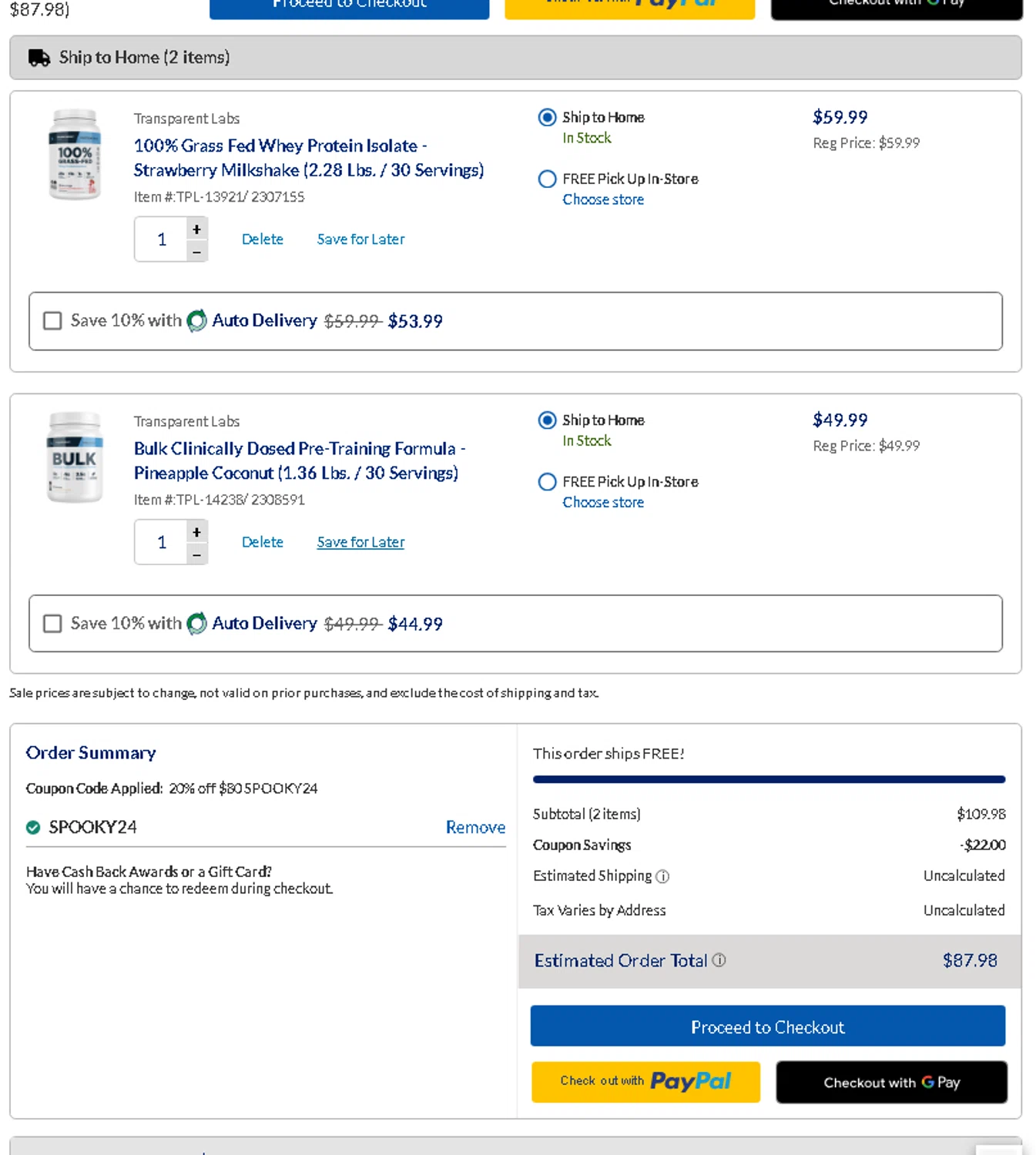 The Vitamin Shoppe Coupons & Black Friday 2024 Deals - 20% Off