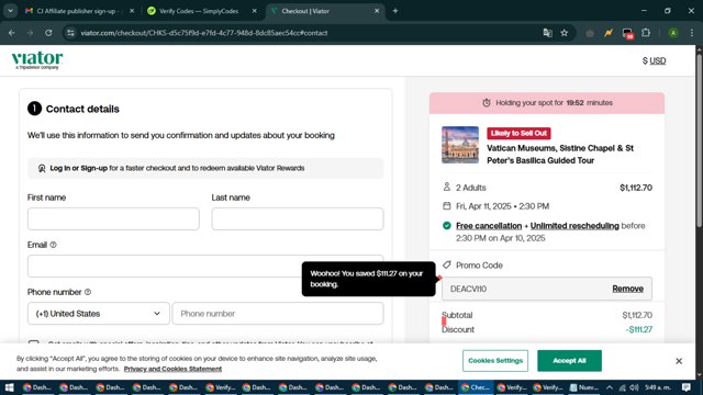 Viator Discount Codes - 10% Off (1 Verified) May 2025