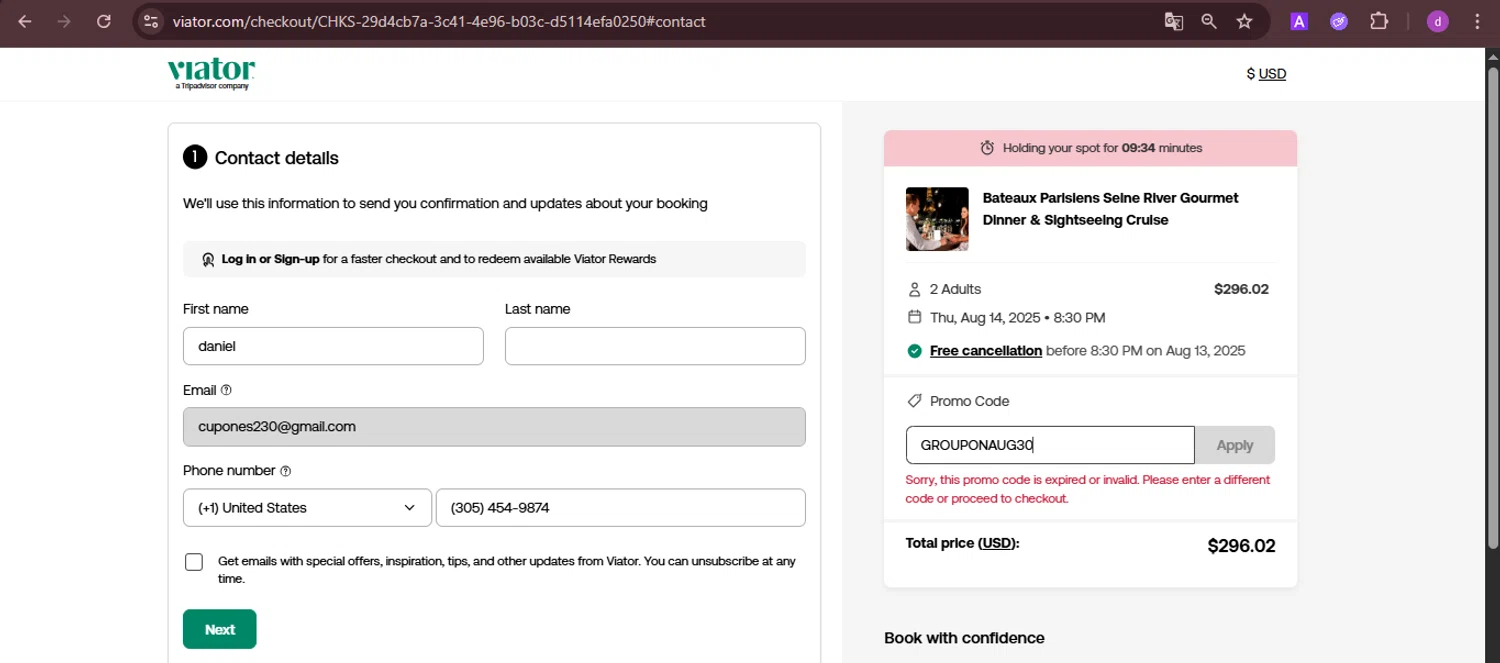 Viator Promo Codes - 10% Off Coupons Aug 2025