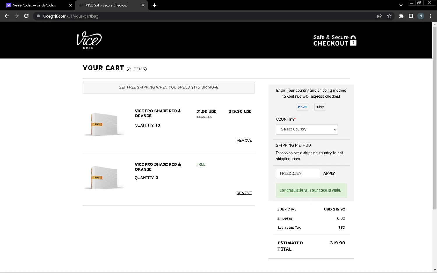 Vice Golf Promo Codes - 10% Off Coupon Codes in August 2024 | SimplyCodes