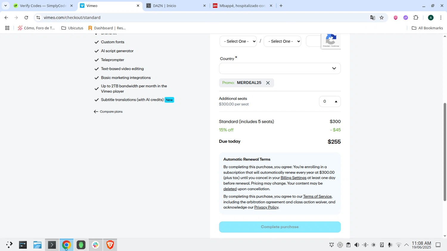 Vimeo Promo Codes - 20% Off (9 Verified) Dec 2025