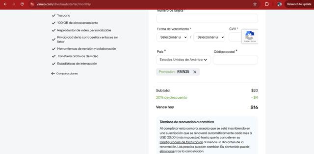 Vimeo Discount Codes - 20% Off (7 Verified) Oct 2025