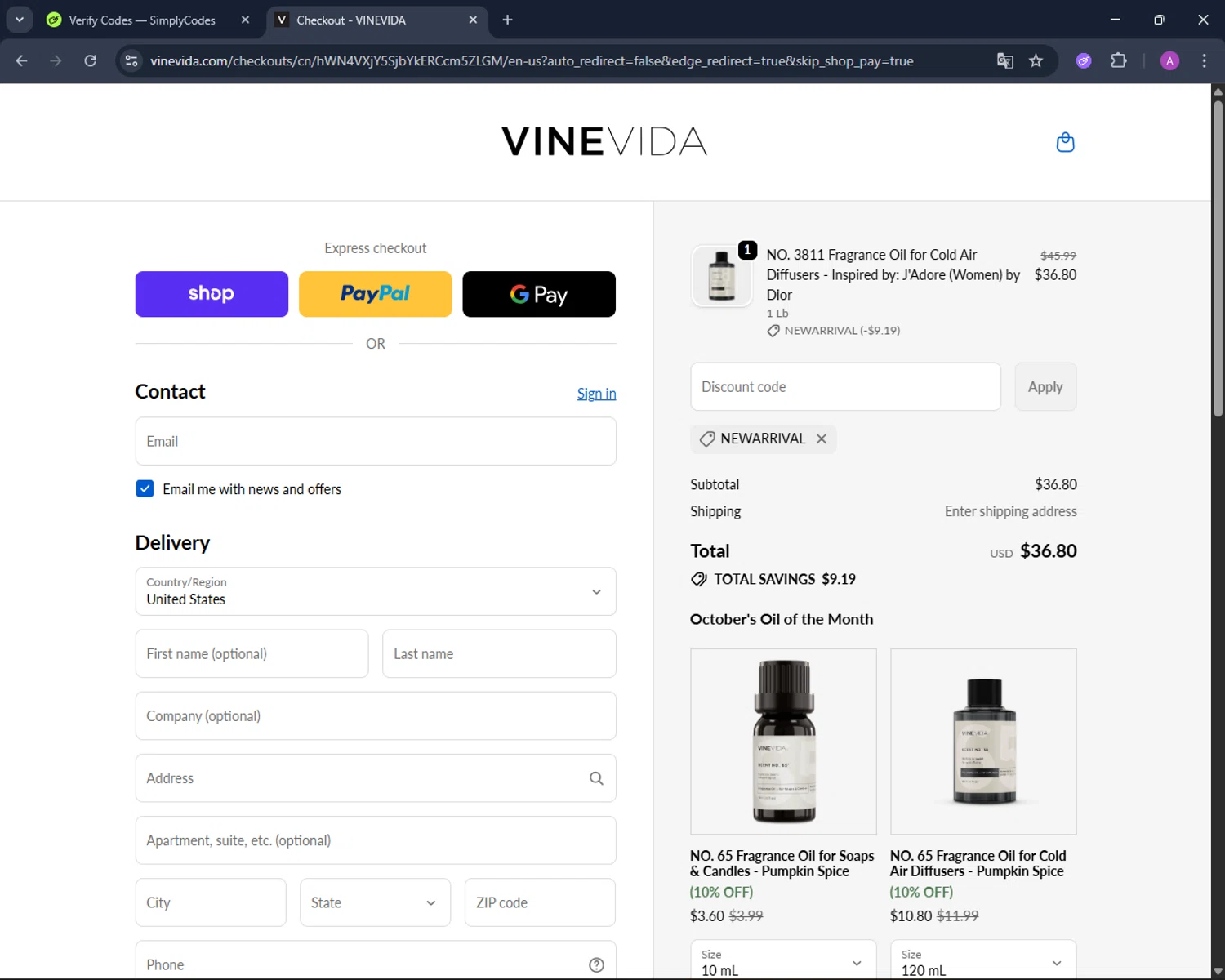 Vinevida Promo Codes - 10% Off (5 Verified) Nov 2025