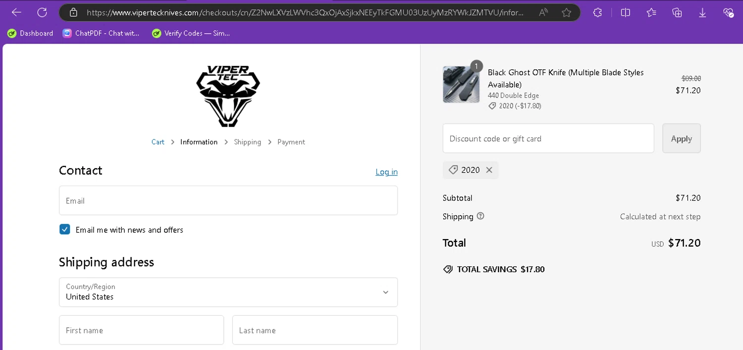 Viper Tec Discount Codes - 30% Off | October 2024