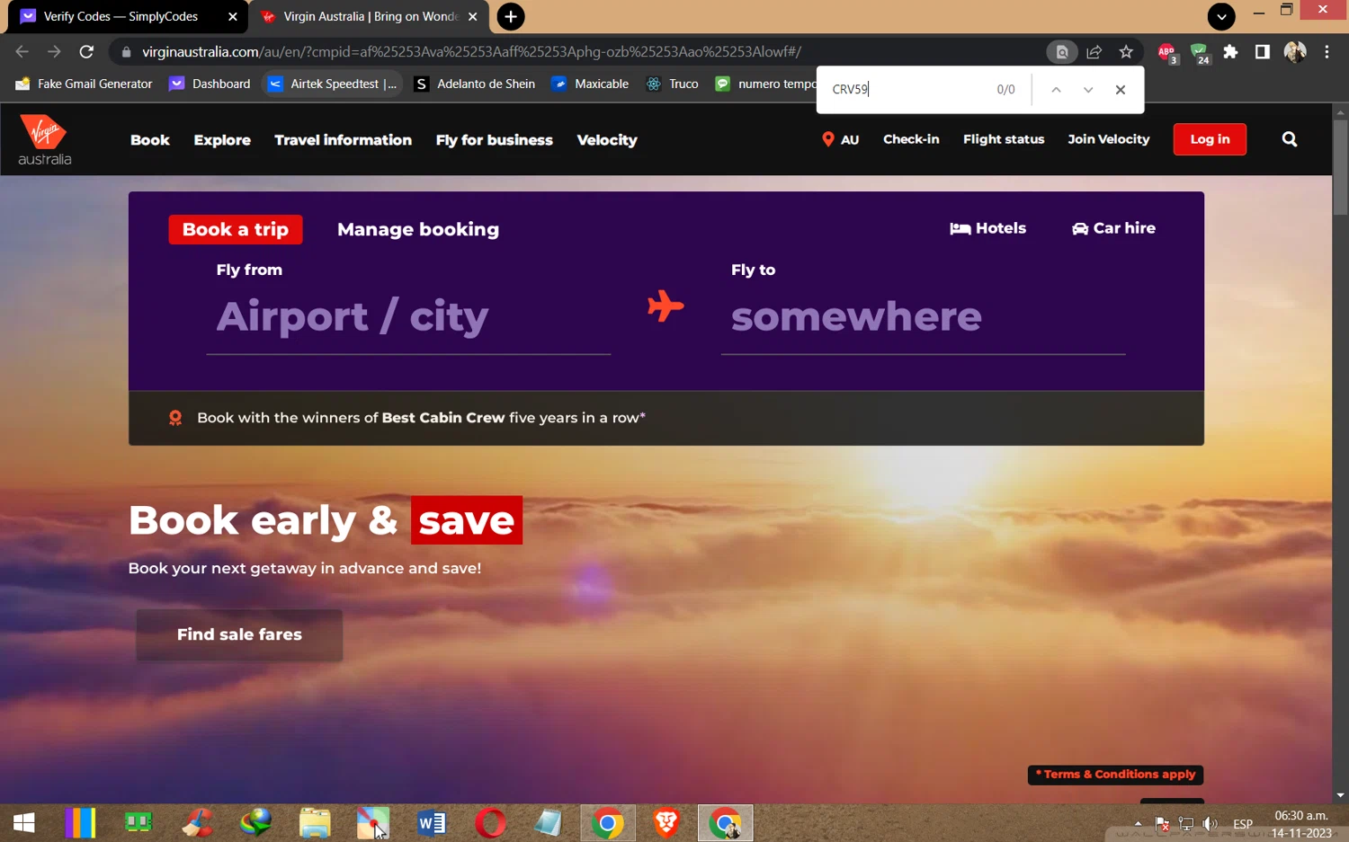 Virgin Australia Airlines Promo Codes - 10% Off | October 2024
