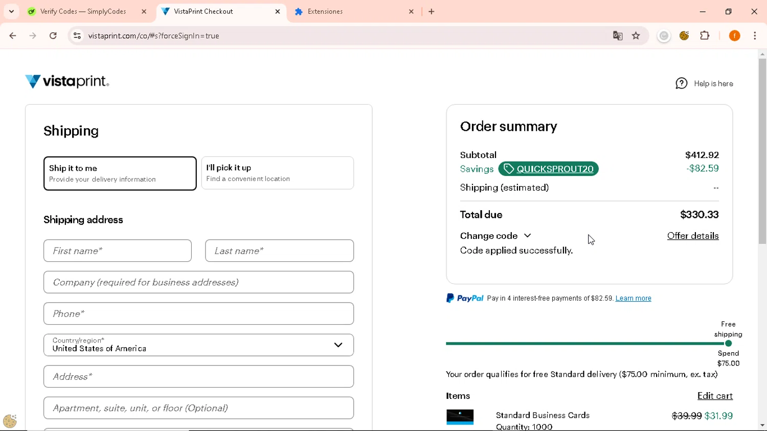 Vista Promo Codes - 20% Off | November 2024