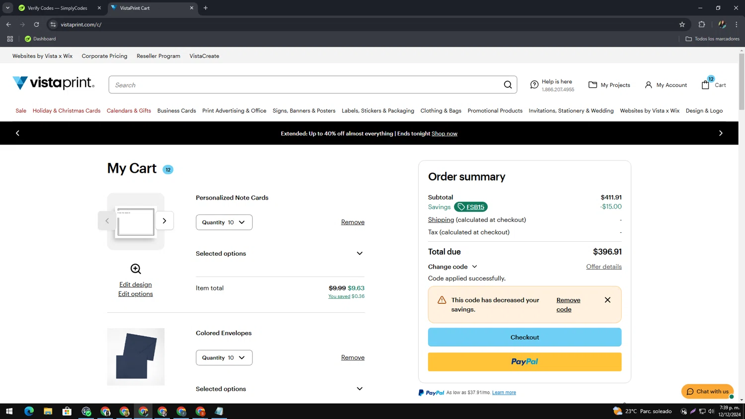 Vistaprint Promo Codes (12 Verified) - $20 Off Jan 2025
