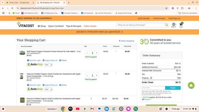 Vitacost Promo Codes - 20% Off (22 Verified) Aug 2025