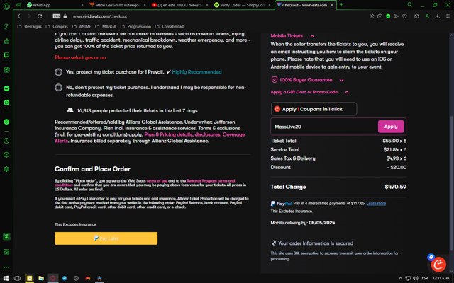 Vivid Seats Promo Codes - $20 Off Coupons in August 2024 | SimplyCodes