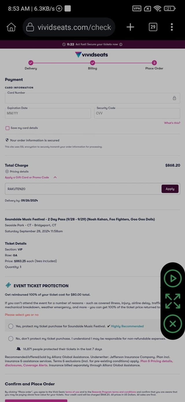 Vivid Seats Promo Codes - $25 Off | October 2024