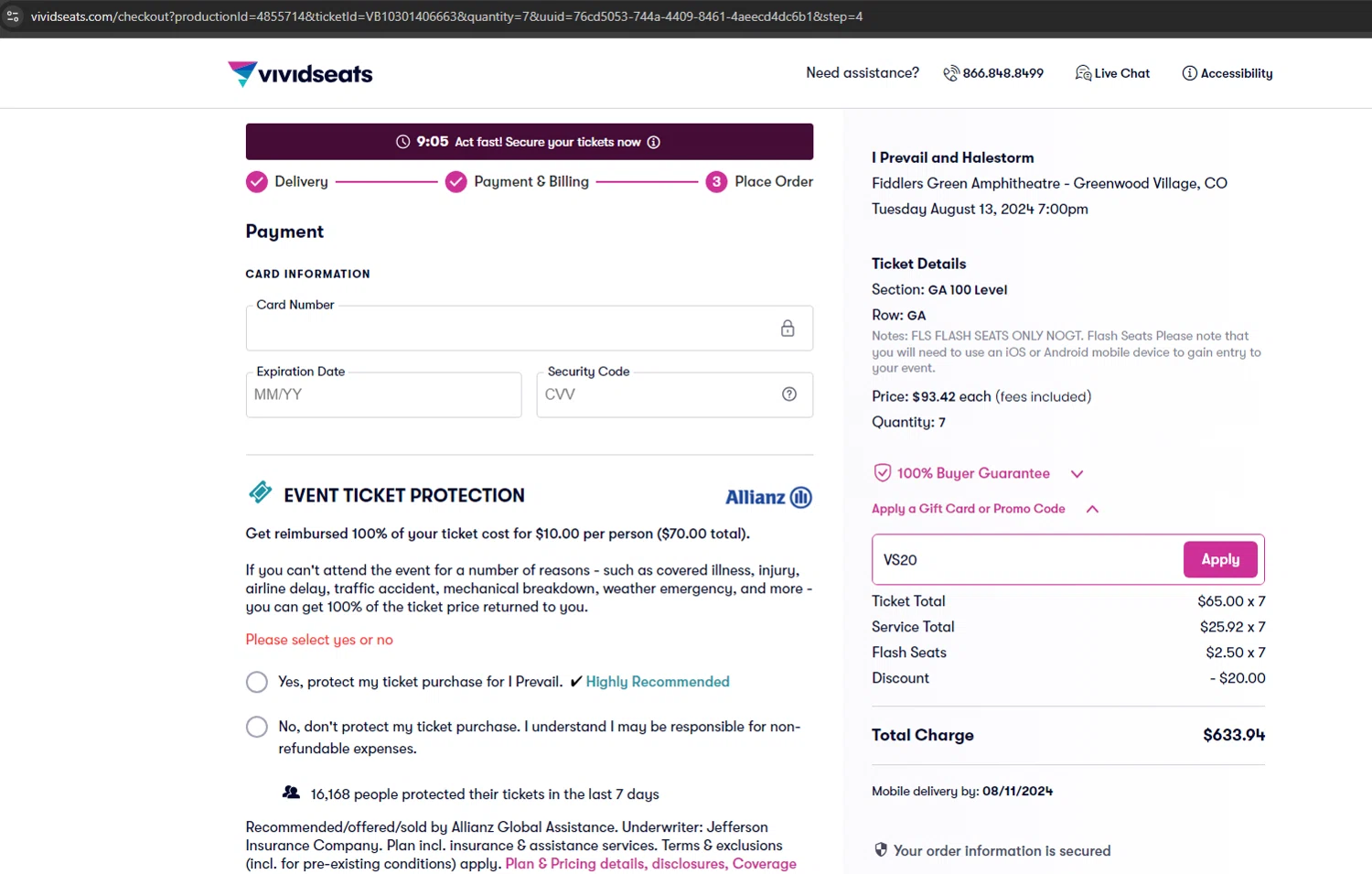 Vivid Seats Promo Codes - $20 Off Coupons in August 2024 | SimplyCodes