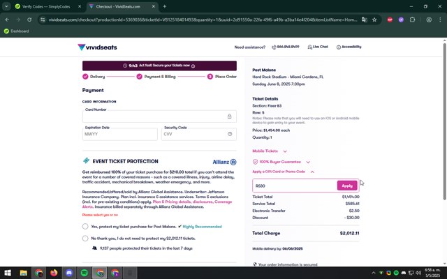 Vivid Seats Promo Codes (4 Verified) - $20 Off May 2025