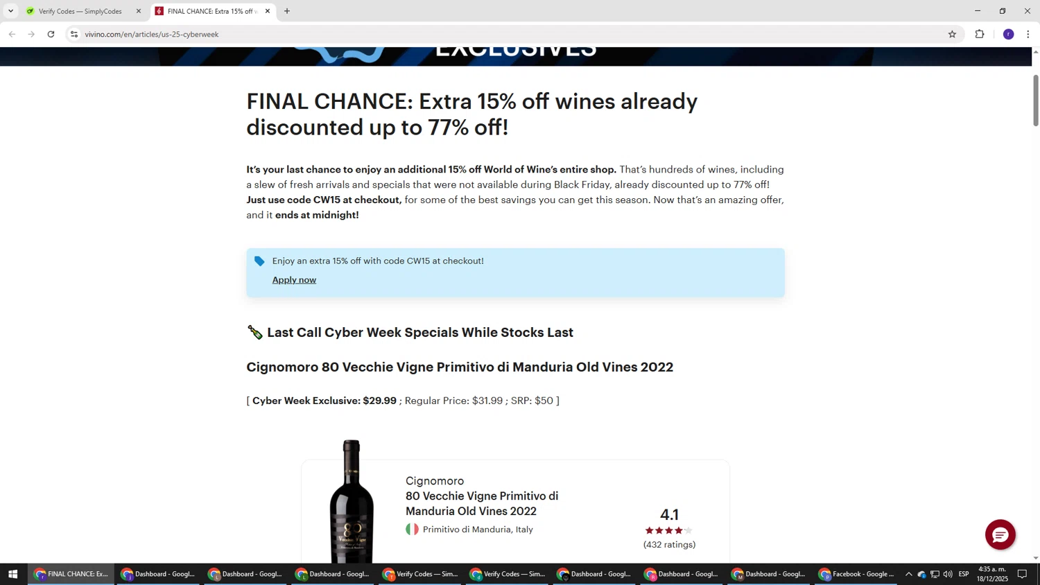 Vivino Promo Codes - $30 Off (1 Verified) Feb 2026