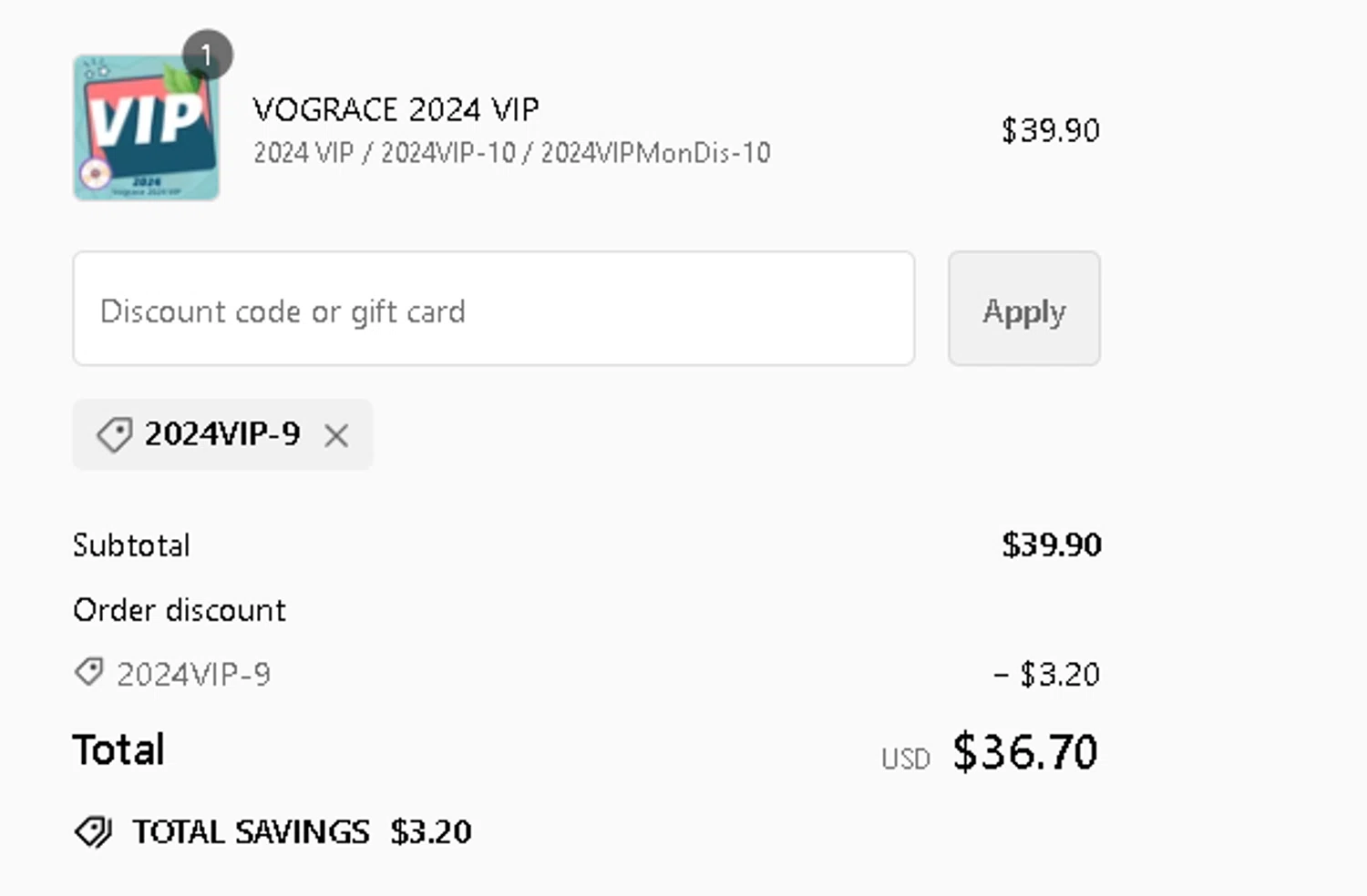 VOGRACE Promo Codes – 26% Off | May 2024