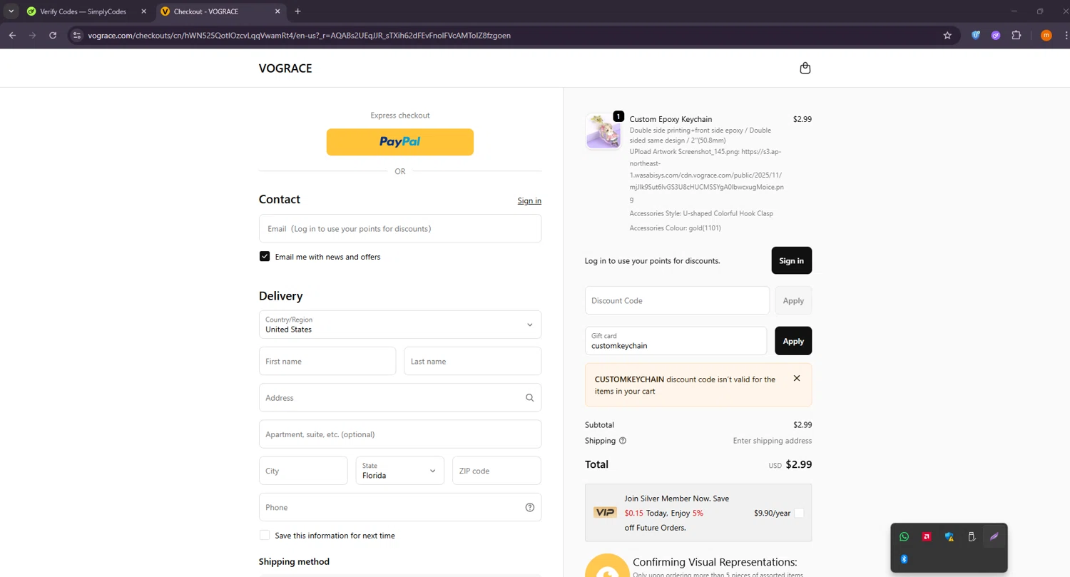 VOGRACE Promo Codes - $5 Off (6 Verified) Jan 2026