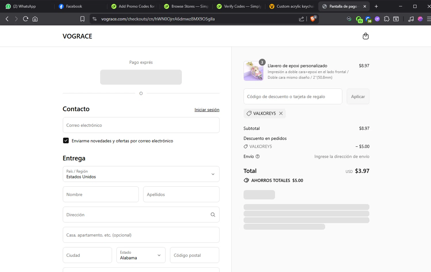 VOGRACE Discount Codes - $5 Off (13 Verified) Sep 2025