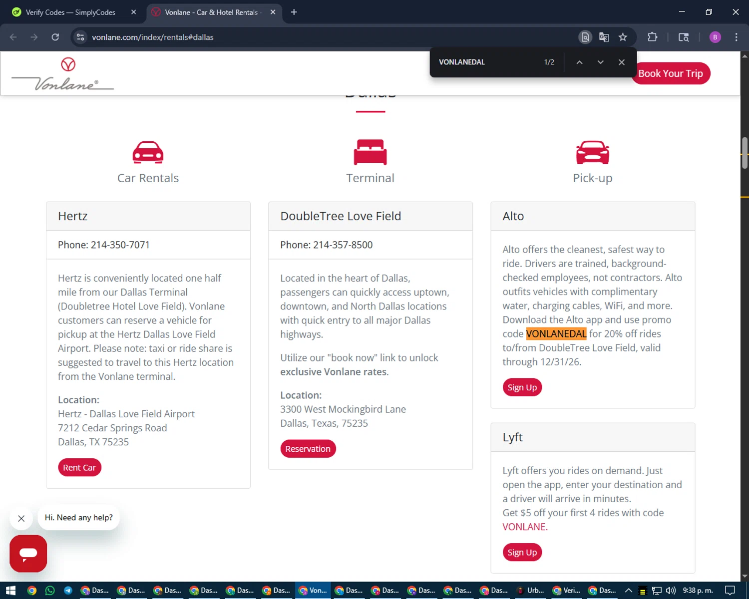 Vonlane Promo Codes (4 Verified) - $20 Off Sitewide Oct 2025
