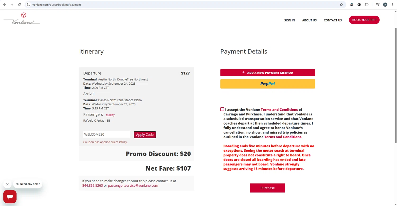 Vonlane Promo Codes (4 Verified) - $20 Off Sitewide Oct 2025