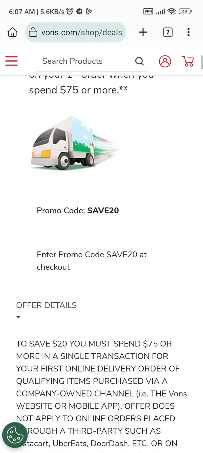 Vons Promo Codes - $20 Off | January 2025