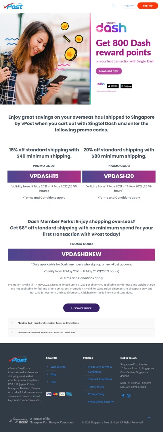 vPost Promo Codes - 15% Off Free Gift Coupons Mar 2026