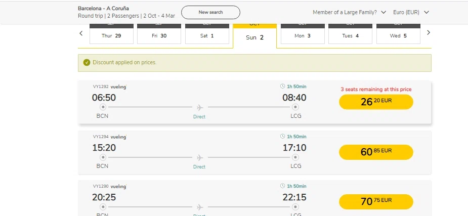 Vueling Promo Codes - 20% Off w/Code Coupons Jan 2026