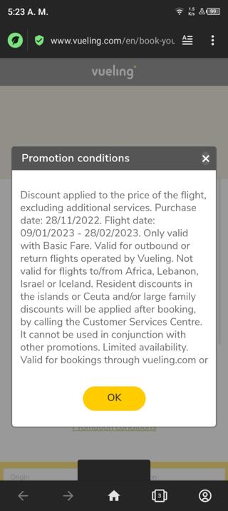 Vueling Promo Codes - 20% Off Coupons Oct 2025