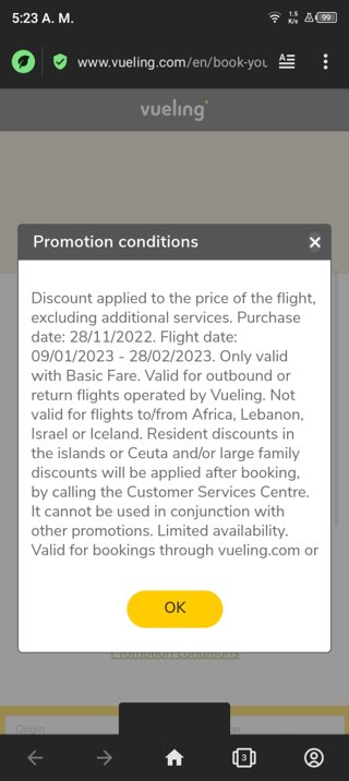 Vueling Promo Codes - 20% Off Coupons Sep 2025