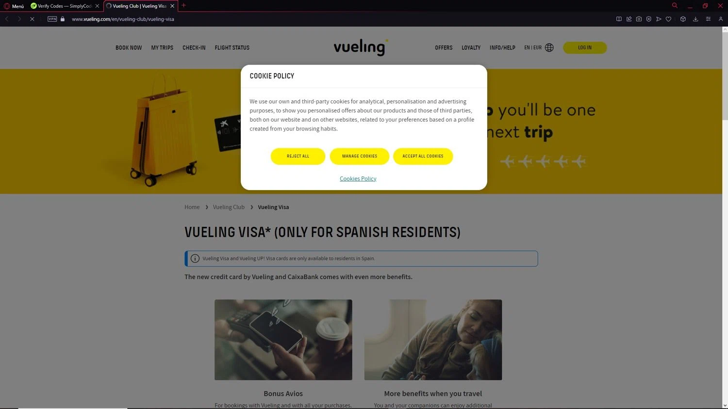 Vueling Promo Codes - 20% Off w/Code Coupons Dec 2025