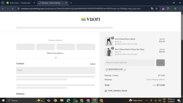 Vuori Promo Codes (1 Verified) - 20% Off w/Code Jun 2025