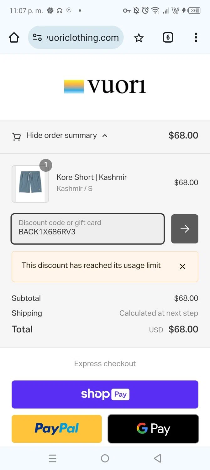 Vuori Discount Codes - 20% Off | September 2024