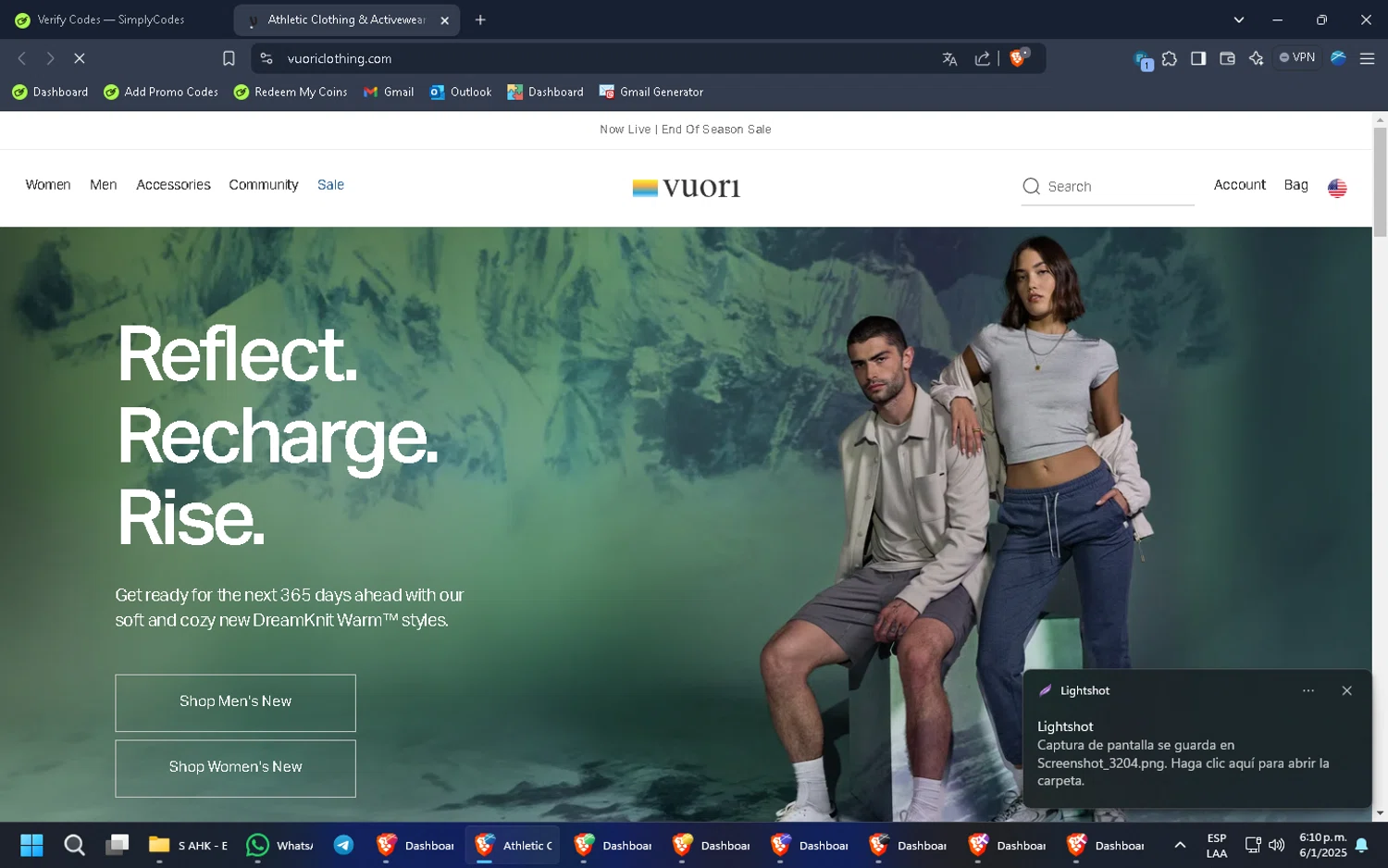 Vuori Discount Codes - 20% Off | January 2025