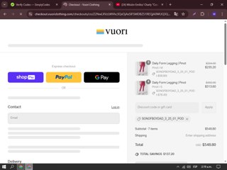 Vuori Discount Codes (1 Verified) - 20% Off w/Code Apr 2025