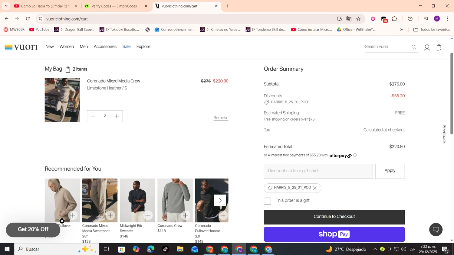 Vuori Promo Codes - 20% Off (2 Verified) Jan 2026