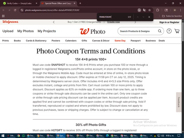 Walgreens Photo Promo Codes - 75% Off Jul 2025