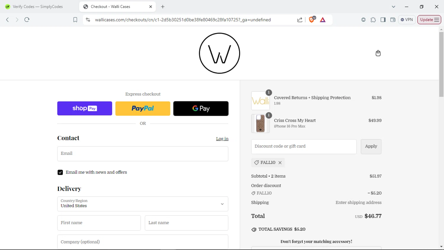 Walli Cases Discount Codes - 10% Off | November 2024