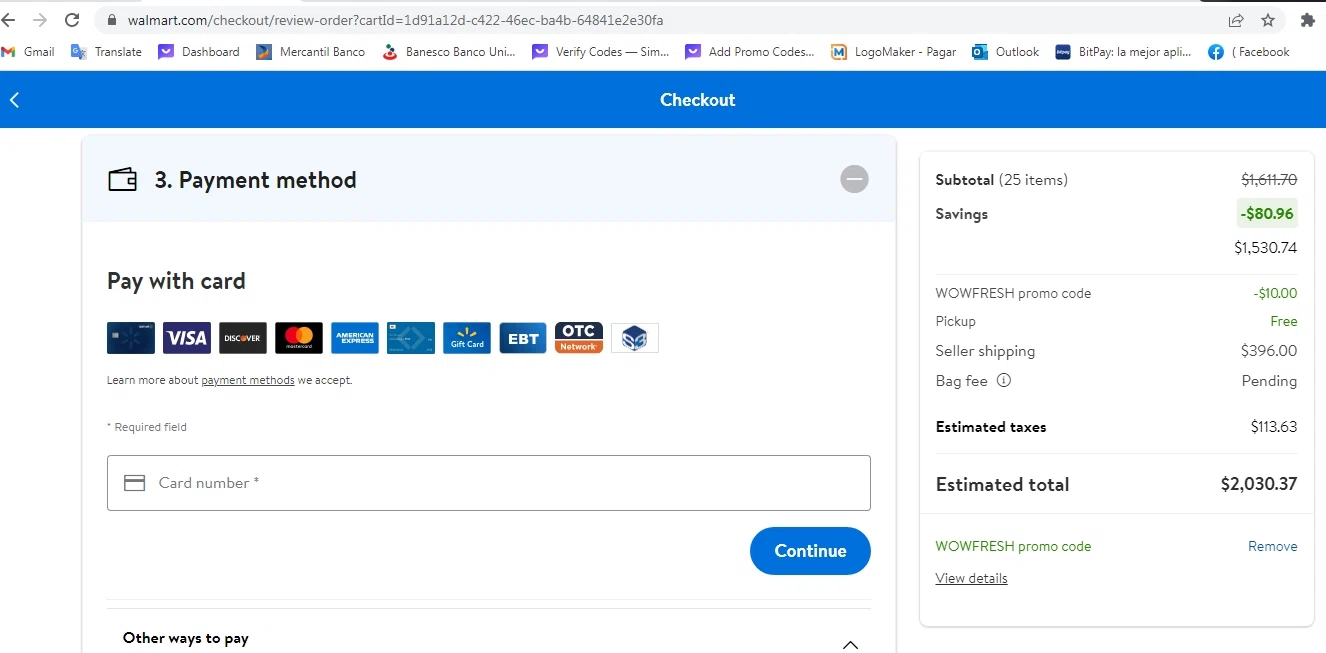 Walmart Grocery Promo Codes - $10 Off | September 2024