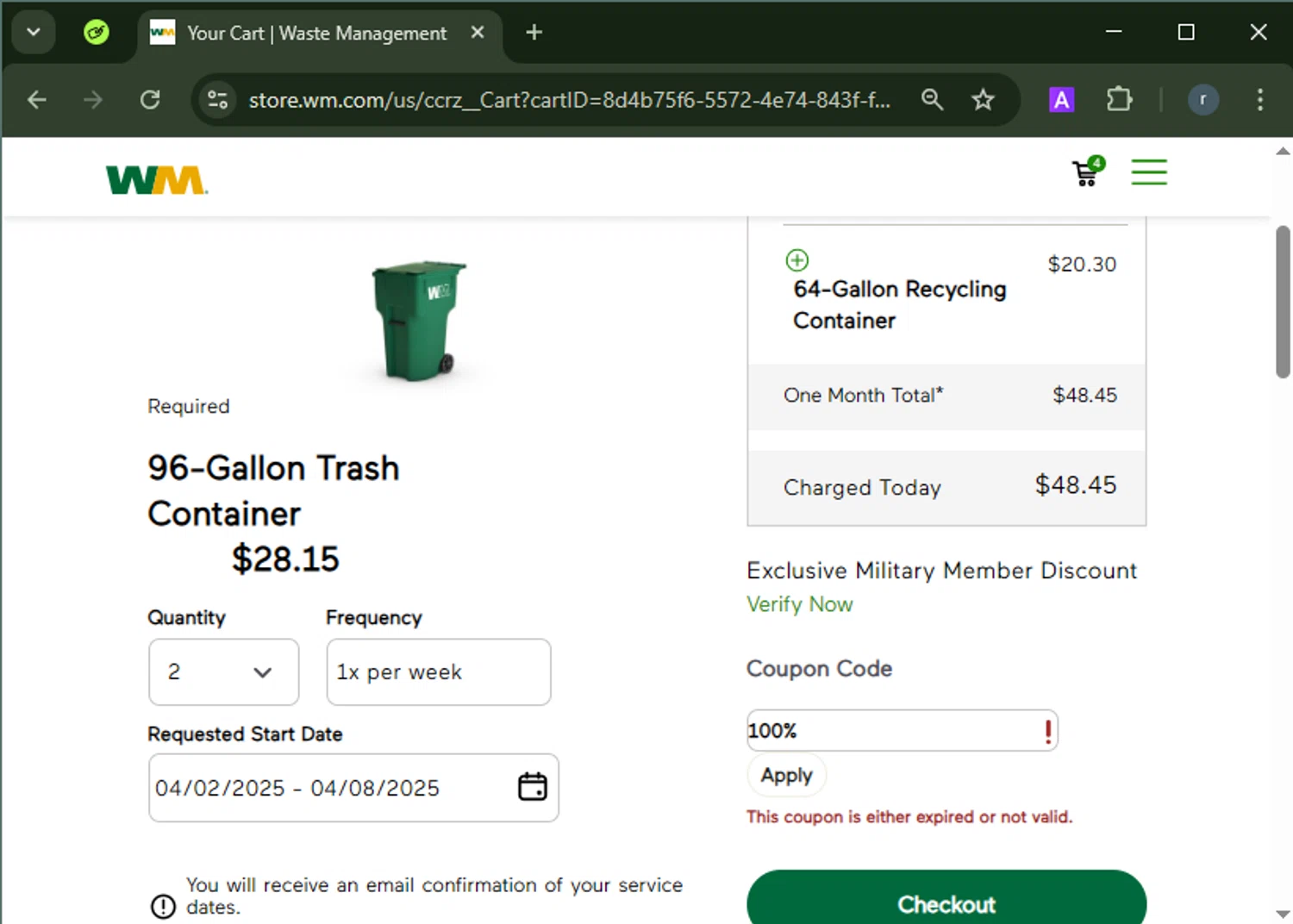 Waste Management Promo Codes - $10 Off Coupons Dec 2025