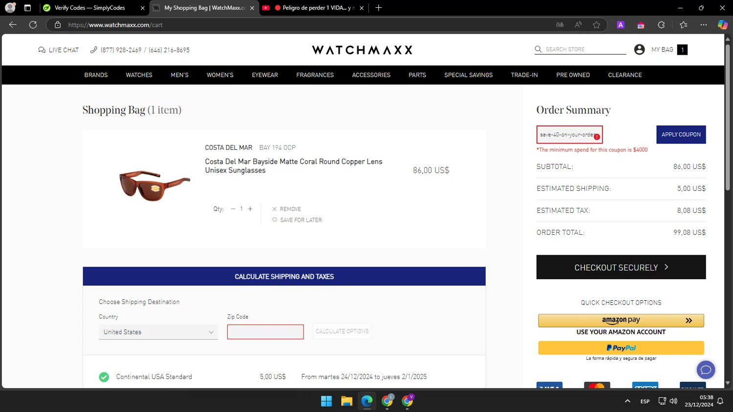 WatchMaxx Coupons - 10% Off | January 2025
