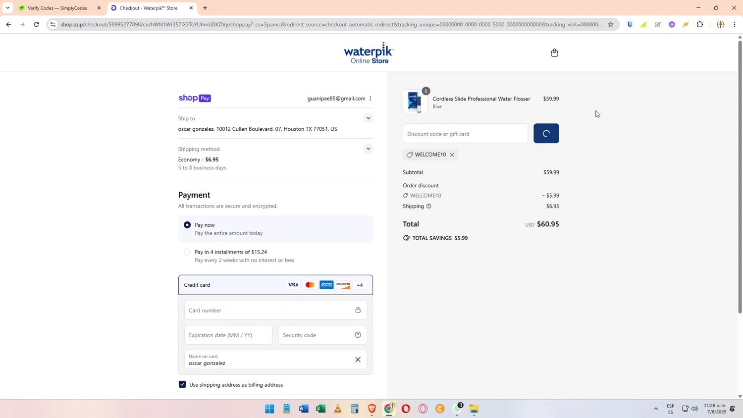 Waterpik Promo Codes (4 Verified) - 10% Off w/Code Sep 2025