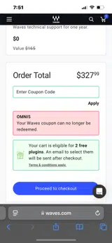 Waves Audio Promo Codes - 25% Off (2 Verified) Apr 2026