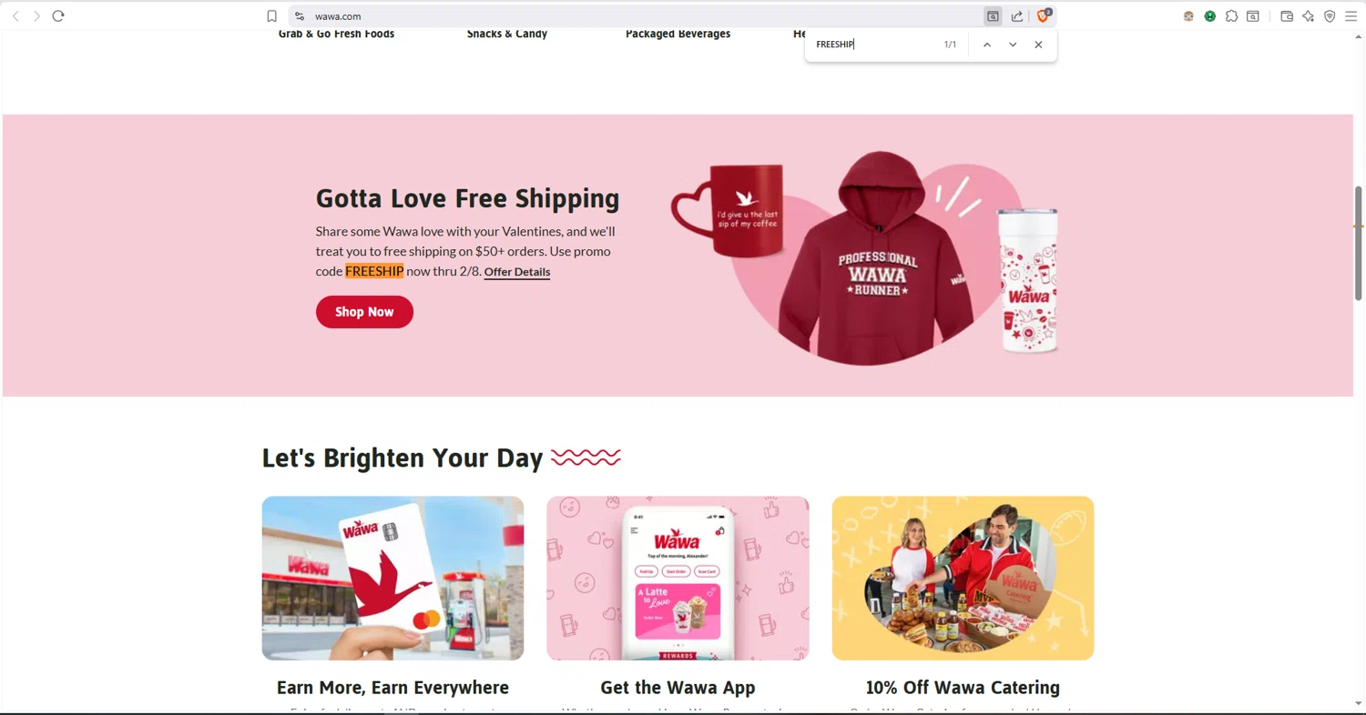 Wawa Promo Codes - $10 Off (1 Verified) Mar 2026
