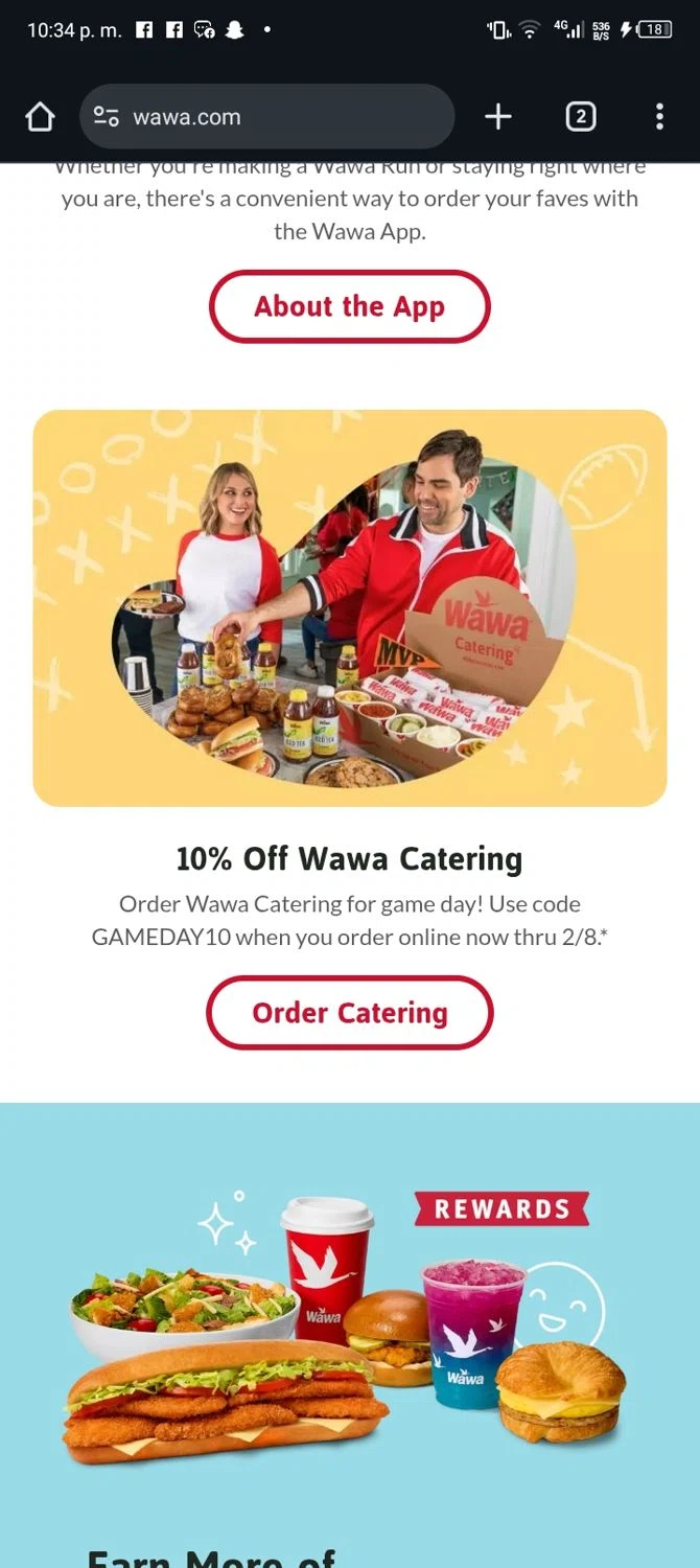 Wawa Promo Codes - 10% Off (2 Verified) Feb 2026