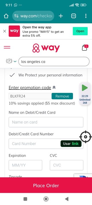 Way Promo Codes - 10% Off | January 2025