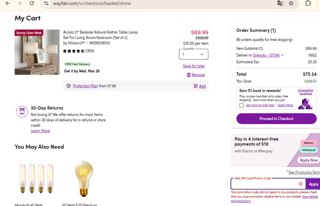 Wayfair Promo Codes (2 Verified) - $20 Off w/Code Mar 2025