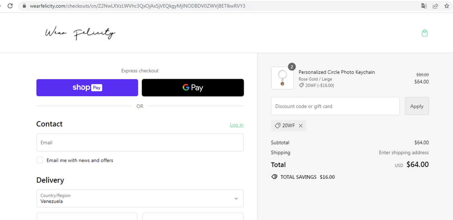 Wear Felicity Discount Codes - 25% Off | September 2024