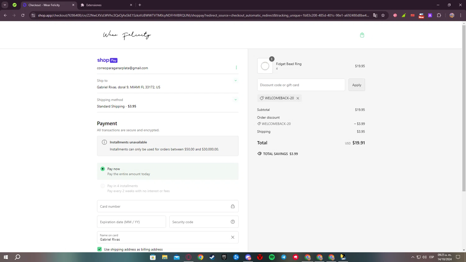 Wear Felicity Discount Codes - 50% Off | November 2024